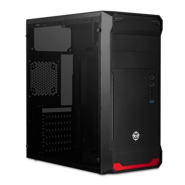 Gabinete Gamer TGT Jester L, Mid Tower, Lateral De Vidro, Preto, TGT ...
