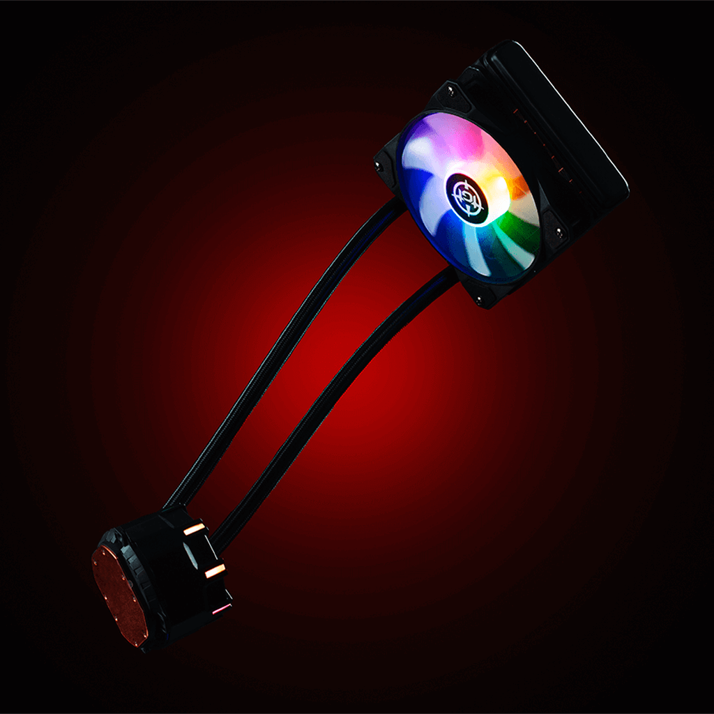 Water Cooler TGT Spartel 120, Rainbow, 120mm, TGT-SPL120-BL01 - TGT Gaming