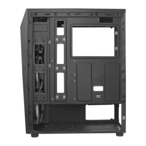 Gabinete Gamer TGT Carbon, Rainbow, Mid Tower, Lateral de Vidro, Preto ...