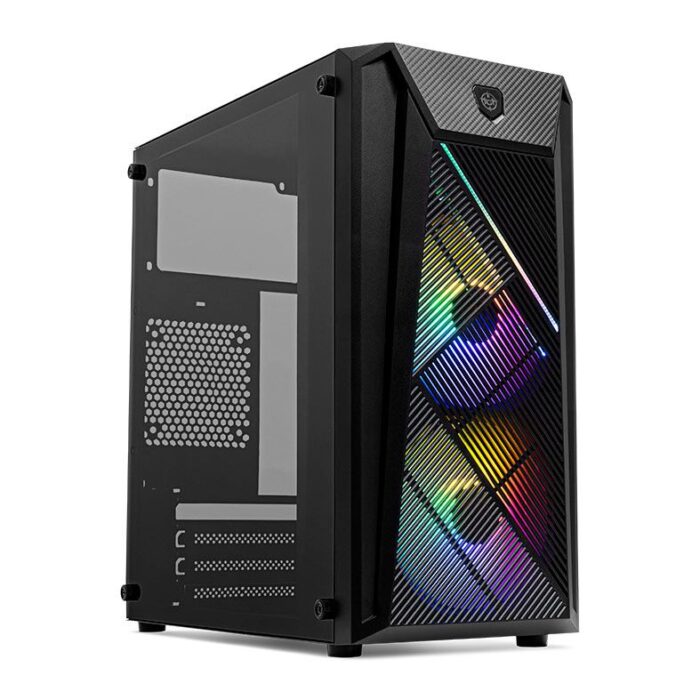 Gabinete Gamer TGT Skylancer V2, RGB, Mid-Tower, Lateral De Vidro, Com ...
