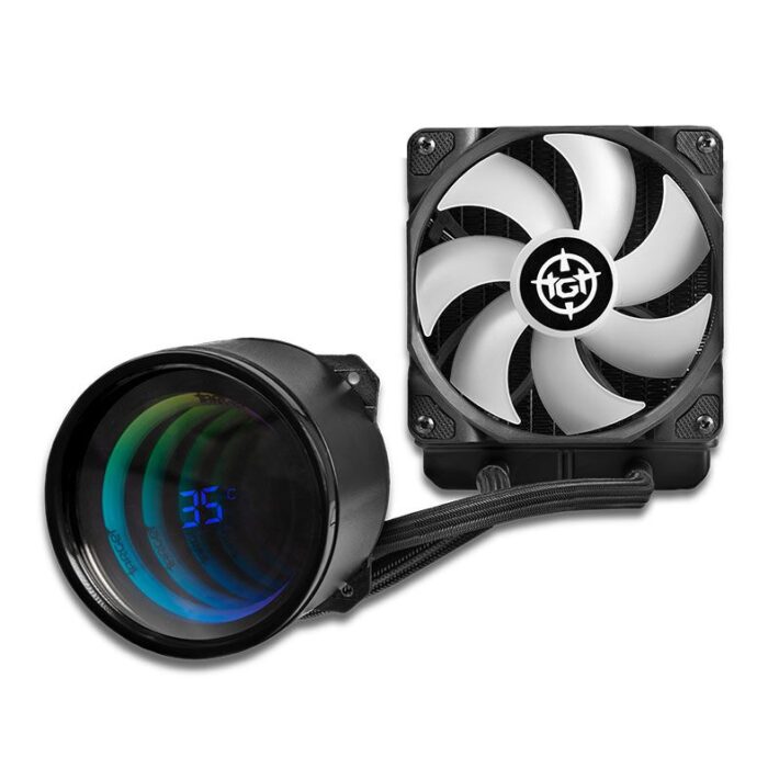 Water Cooler TGT Spartel 120 HT, ARGB, 120mm, TGT-SPL120HT-BL01 - TGT Gaming