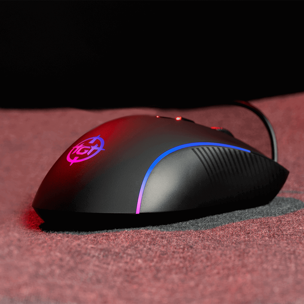 Mouse Gamer TGT AR15, Rainbow, 1600DPI, 4 Botões, Preto - TGT Gaming